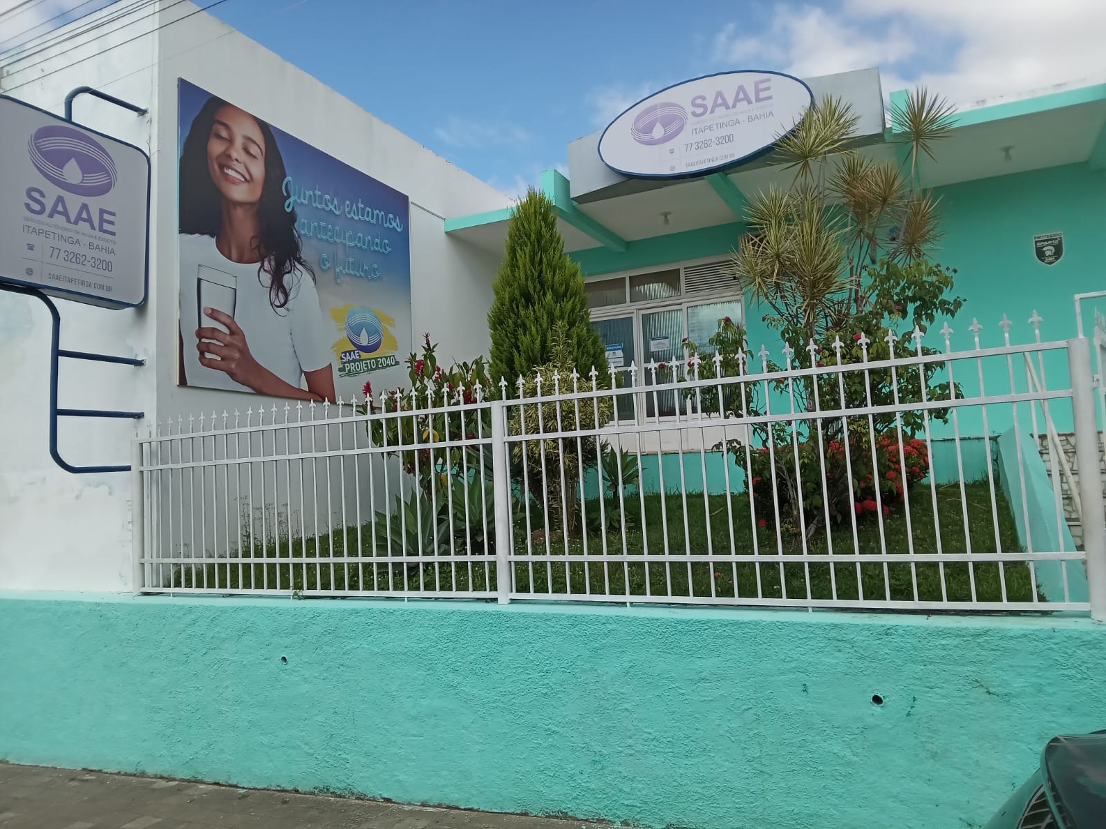 SAAE COM CAIXA PARA RECEBIMENTOS NO CENTRO - SAAE